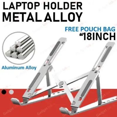 【FULL BODY STEEL】Laptop Stand12-15.6 Inch Laptop Holder Metal Aluminum ...
