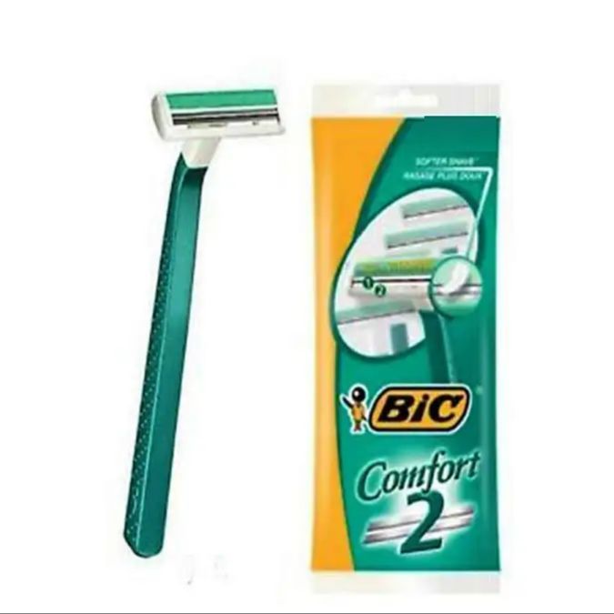 Bic Comfort 2 Razor with Blade - Pack of 6 | Daraz.com.bd