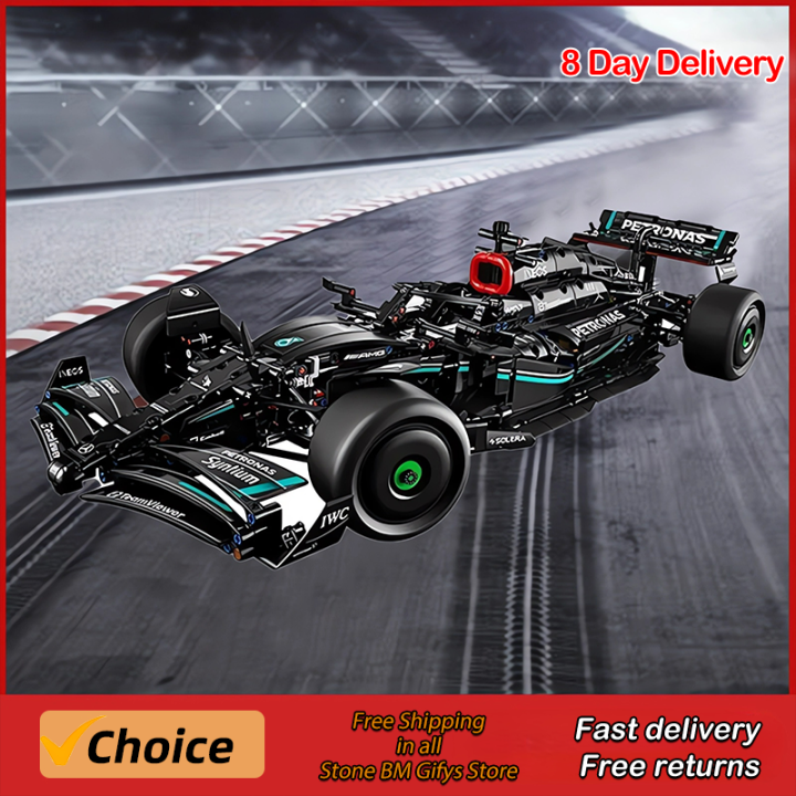 New 2024 F1 Formula 1 Racing Car Building Blocks Simulation Car Model ...