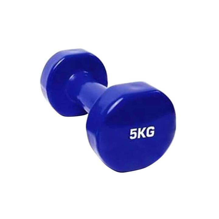 5kg Vinyl Dumbbell - SIngle | Daraz.com.bd