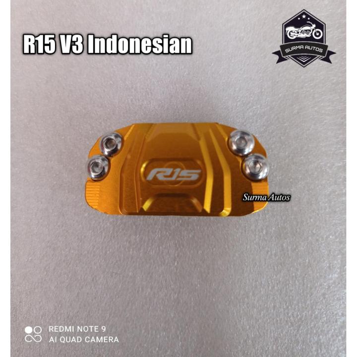 YAMAHA R15 V3 / R15M V4 Indonesian Motorcycle Key Cover GOLD COLOR ...