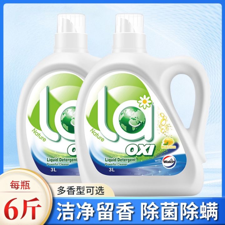Wholesale Walch Aerobic Laundry Detergent 3L Pine Fragrance Sterilization Mite Removal Stain ...