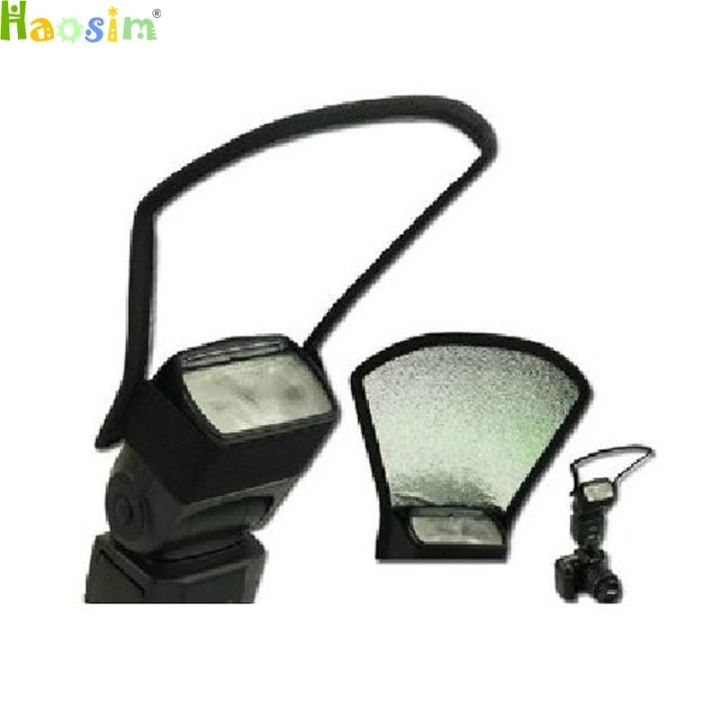 Universal Camera Flash Diffuser Softbox Silver and White Reflector For ...
