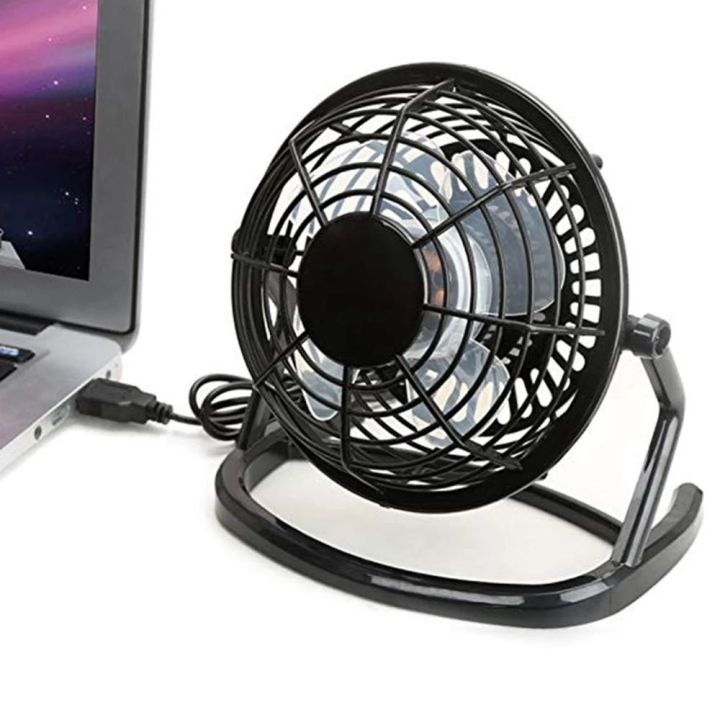 DXSFV Laptop Portable Desk Cooler Rotatable 180 Degree Black Mini ...