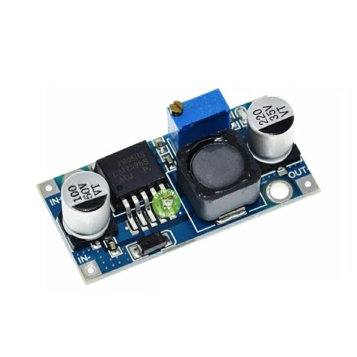 LM2596 DC Voltage Step Down Module 5-37 Volts Input to 3-35 Volts ...