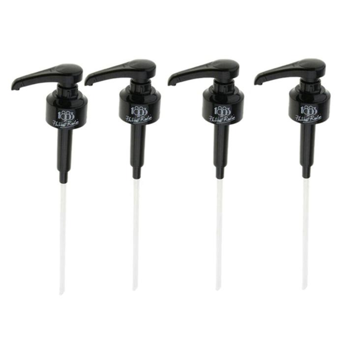 4Pack Black 8Ml Syrup Pumps Dispenser Pump Great for Monin Coffee ...