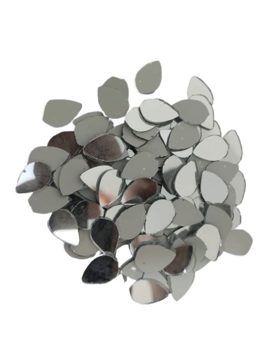Teardorp Shape Craft Mirrors Small Mosaic Mirror Tiles for Craft ...