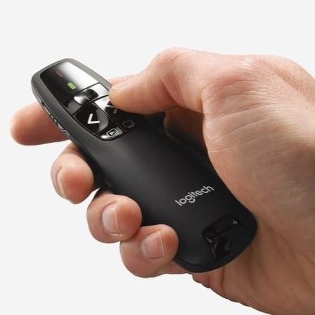 LOGlTECH R400 Wireless Presenter Pointer - Plug & Play | Daraz.com.bd