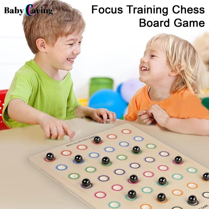 Family Board Game Wooden Base Magnetic Css Board Game Intertive 2 ...