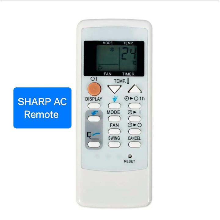Sharp Ac Remote control. | Daraz.com.bd