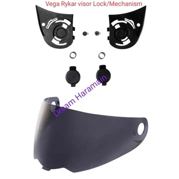 Vega Ryker D/V Visor Fitting Lock / Visor mechanism (Lock) for Vega ...