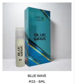 BLUE WAVE By Alif Attar Long Lasting Roll On Non Alcoholic Perfume (১০০ ...