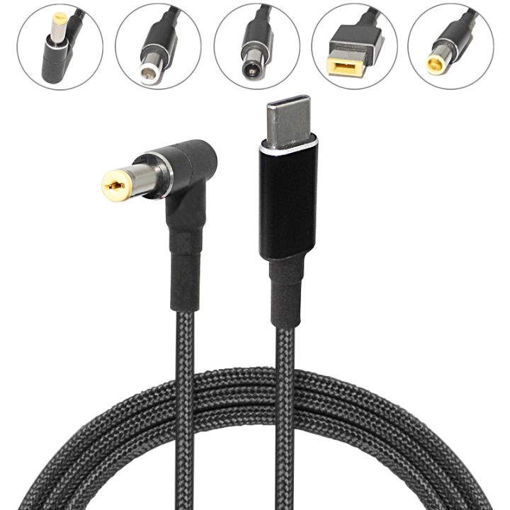 45W 65W 90W 100W USB Type C PD Charging Cable Cord USB C Plug Converter ...