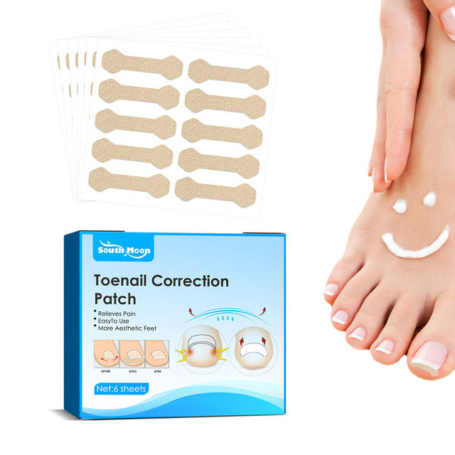 Ingrown Nail Correction Sticker In-Grown Toe Nail Remover 60pcs Curved ...
