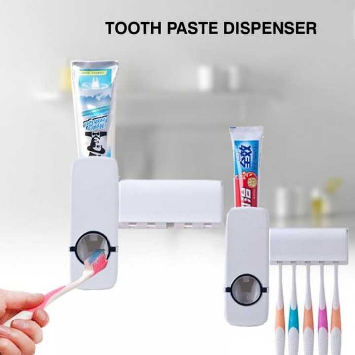 Automatic Toothpaste Squeezing Device set | Daraz.com.bd