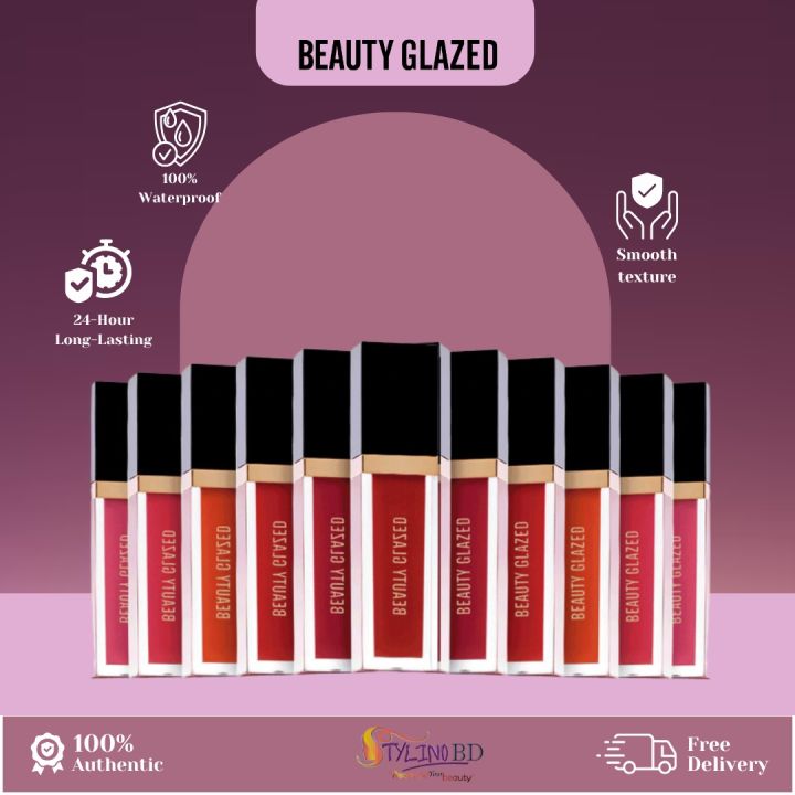 Beauty Glazed Ultra Matte Mini Liquid Lipstick | Daraz.com.bd