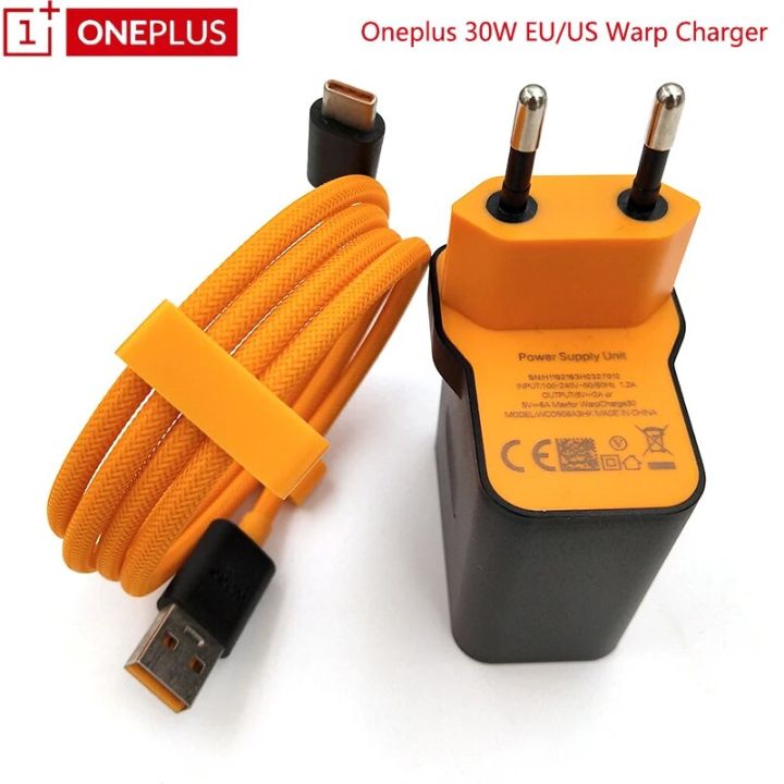 Oneplus Charger Mclaren Warp Charger 5V/6A 30W Black USB Wall Power ...