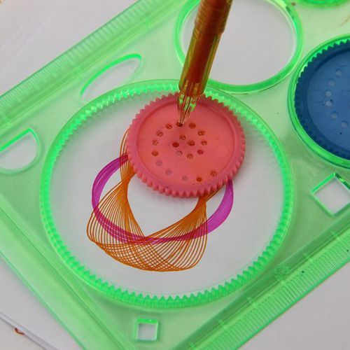 Art Classic" Spirograph Design Spiral Ruler | Daraz.com.bd