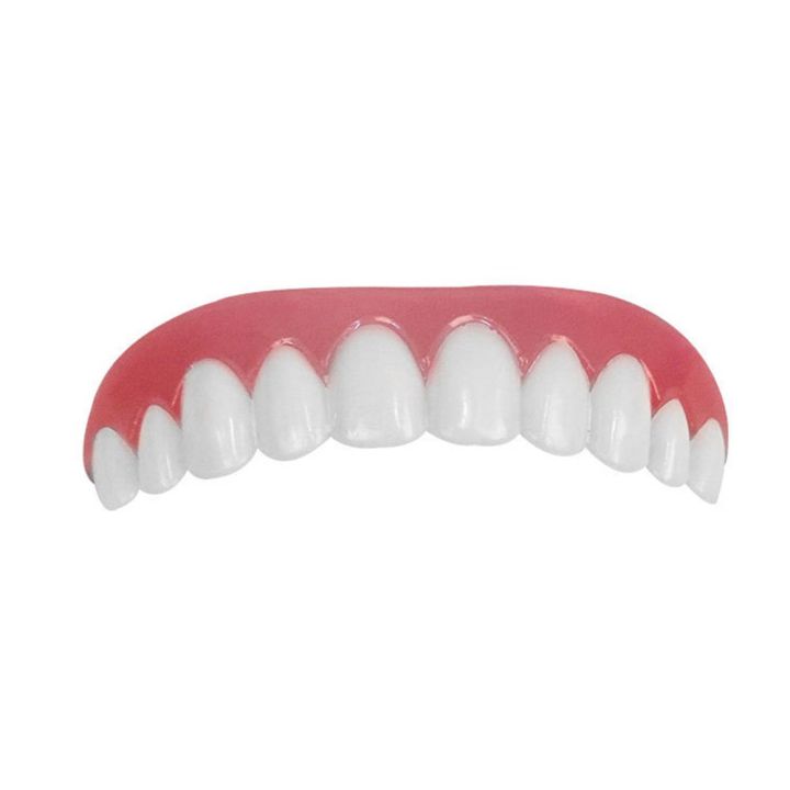 1 Smile Fake Tooth Orthodontic Silicone Oral Hygiene Smile Veneer No ...