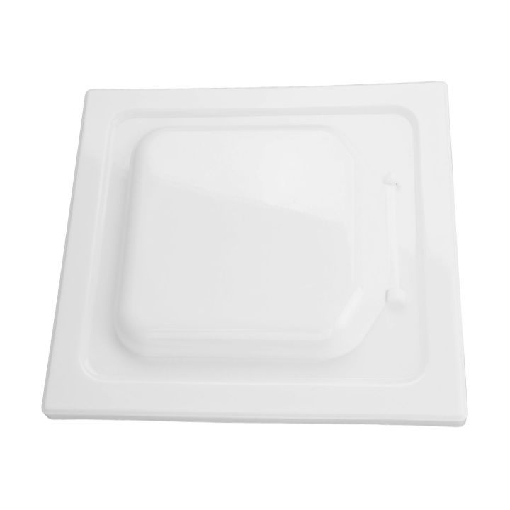 Tightly Sealed Dual Door Dryer Vent Cover ABS Outdoor Dryer Exhaust ...