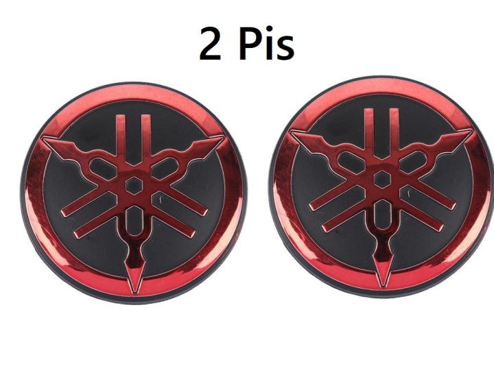 Yamaha Logo Sticker for Motorcycle. Red-2 Pies | Daraz.com.bd