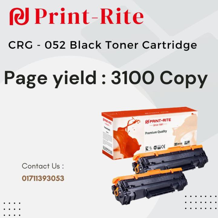 Print-Rite HP CRG-052 Black Toner Cartridge | Daraz.com.bd