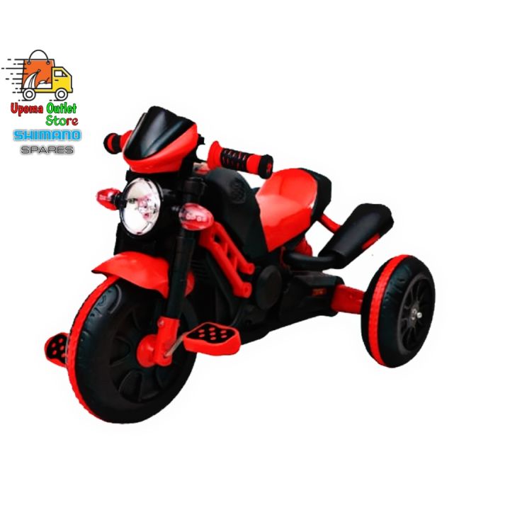 RFL Jim & Jolly RED Commanddo Bike- Tricycle For Baby & Kids With Music ...