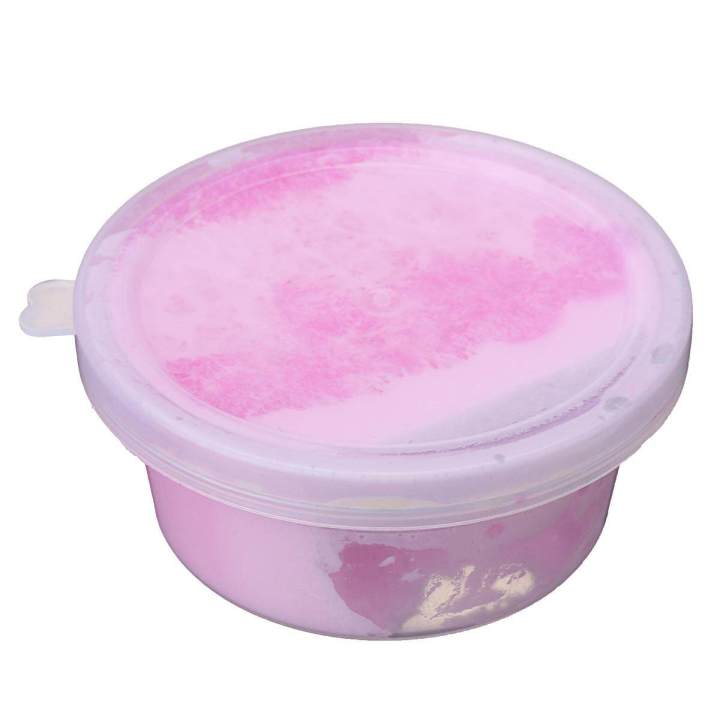 60ML Fluffy Slime Floam Color Mud Toys Reduce Kid Funny Gift ADHD ...