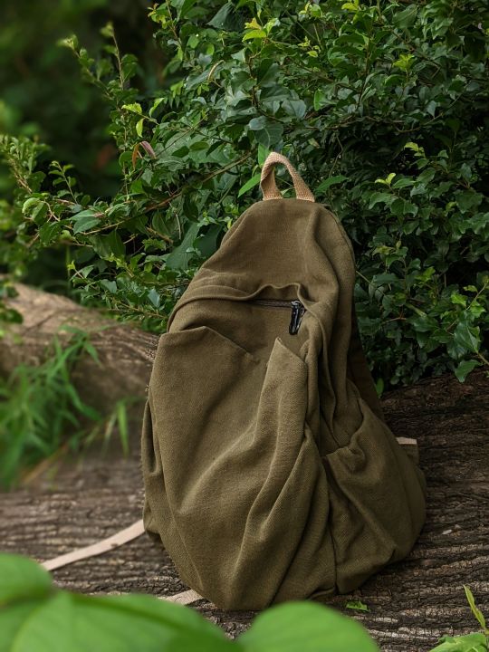 Japanese retro backpack college student vintage backpack | Daraz.com.bd