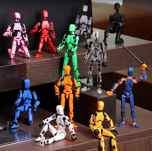 3D Printed Action Figure | Handmade Collectible Toy Model Figurine ...