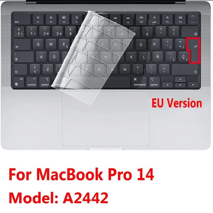 【YIYANGMAOYI111】Thin Clear Waterproof TPU Protector Film Keyboard Cover ...