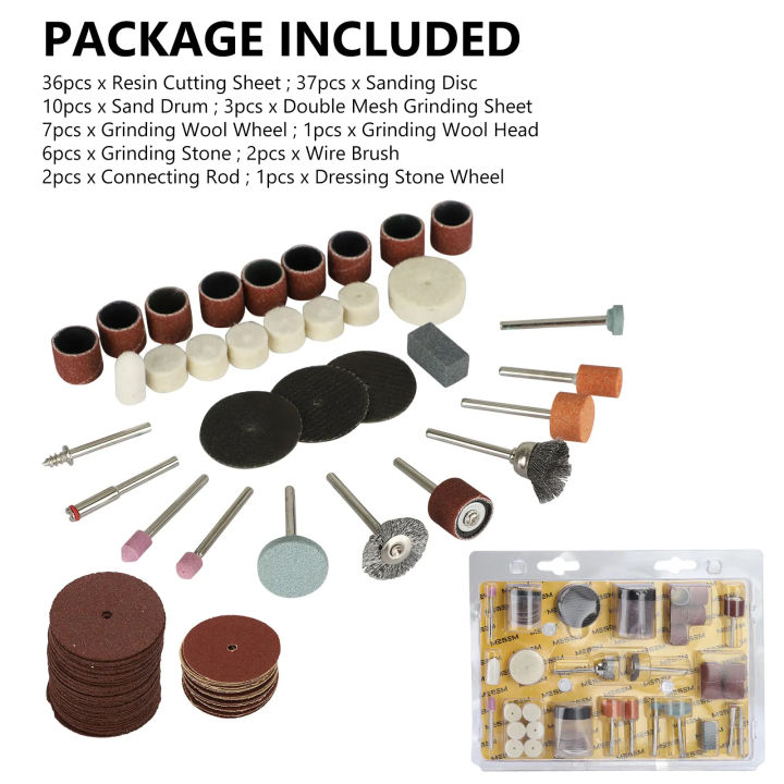 Rotary Tool Accessories Set Electric Grinding Attachment Kit, Multi mini drill Grinding ...