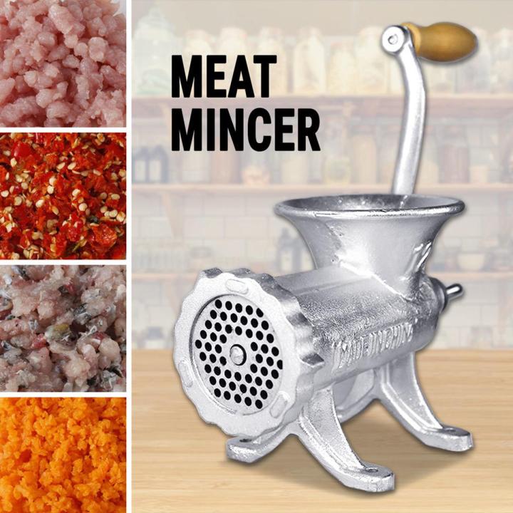 Manual Hand Operated Meat Grinder Mincer Cast Iron (12 No) | Daraz.com.bd