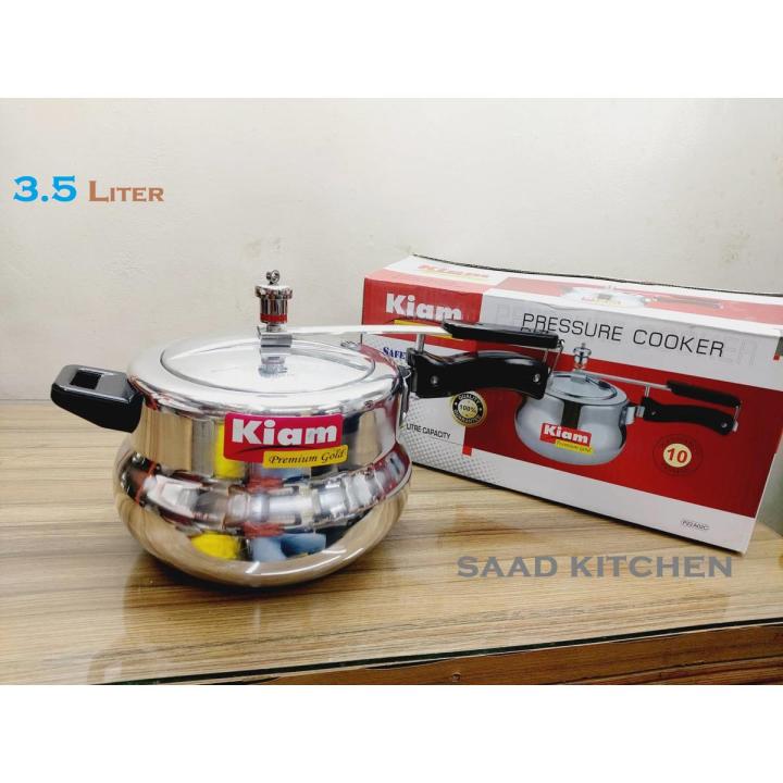 3.5 Liter Kiam Hari Pressure Cooker Aluminium Body. Gift And Kitchen ...