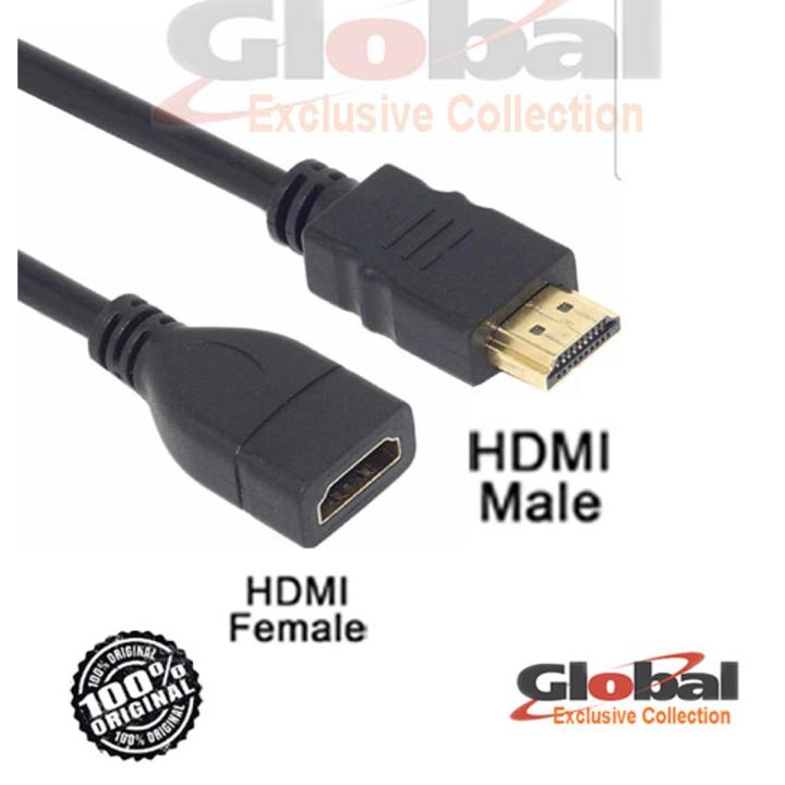 HDMI Extension Cable,(1.5m or 5 feet) hdmi Jointer, hdmi Extension ...
