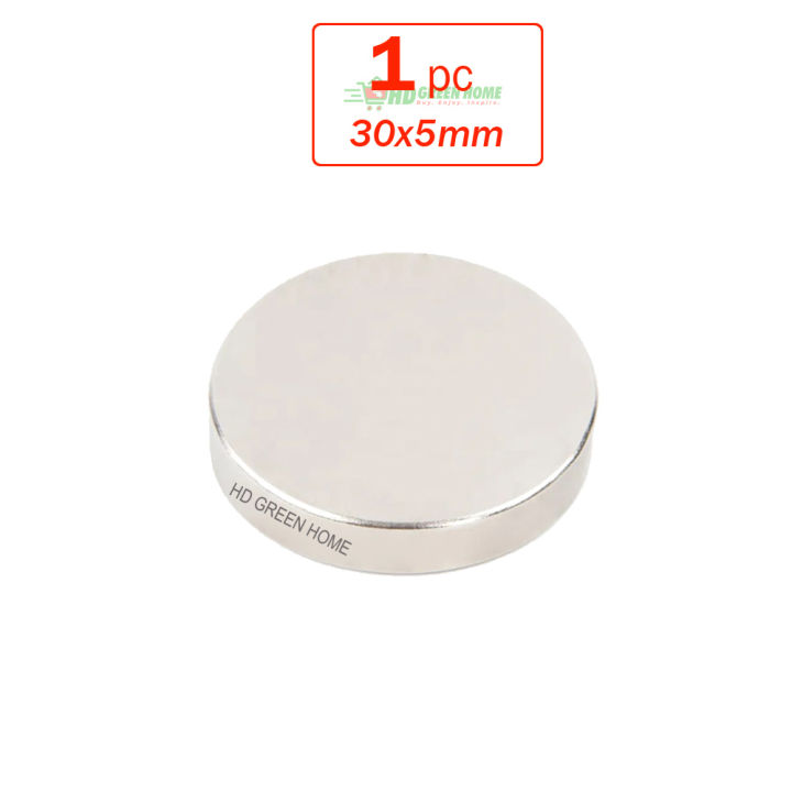 Round (30x5mm) Neodymium Magnet Powerful Disk N35 NdFeB Rare Earth ...