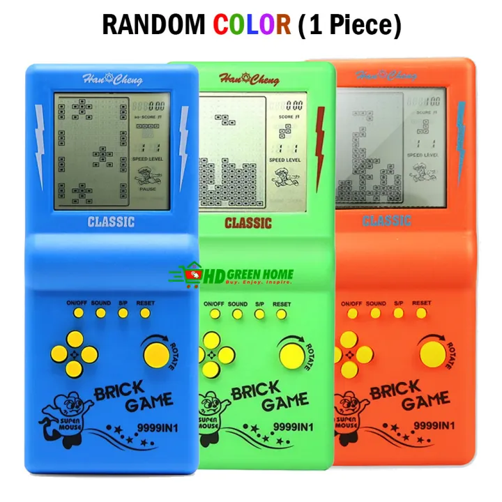 Brick Game Console Large Screen Game Pad Nostalgic Handheld LCD ...