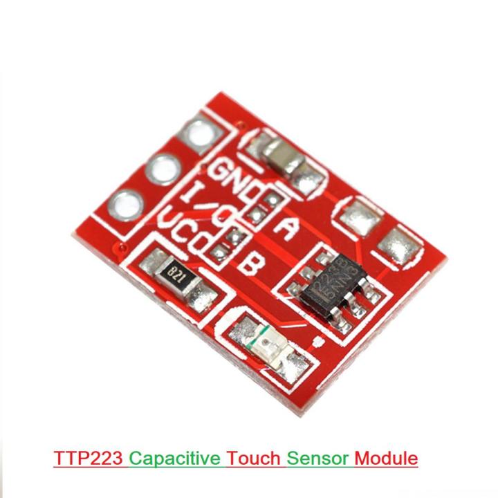 RED TTP223 TTP-223 Capacitive Touch Switch Capacitive Touch Sensor ...