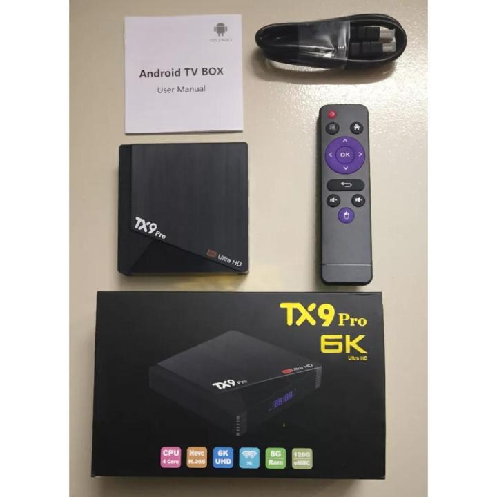 TX9 Pro- 8GB RAM + 128GB ROM AOS11 Android Smart TV Box | Daraz.com.bd
