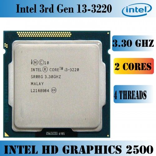 Processor Intel i3 3rd Gen (Bulk) | Daraz.com.bd