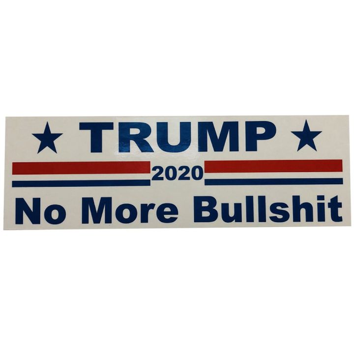 10Pcs 2020 General Election Us President Donald Trump Trump Car Sticker ...