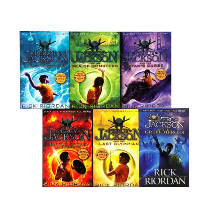 Percy Jackson 6 Books Collection | Daraz.com.bd