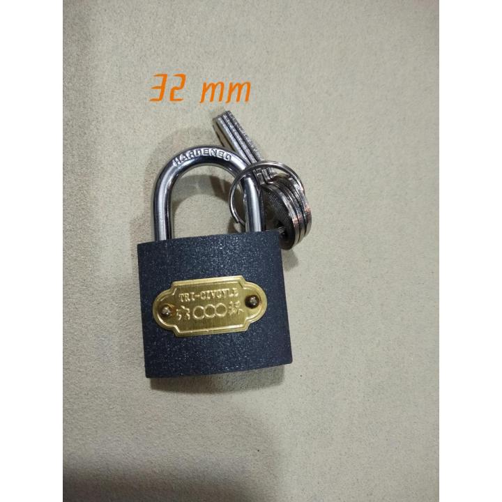 Pad Lock TRi Circle Top Security 25 mm | Daraz.com.bd