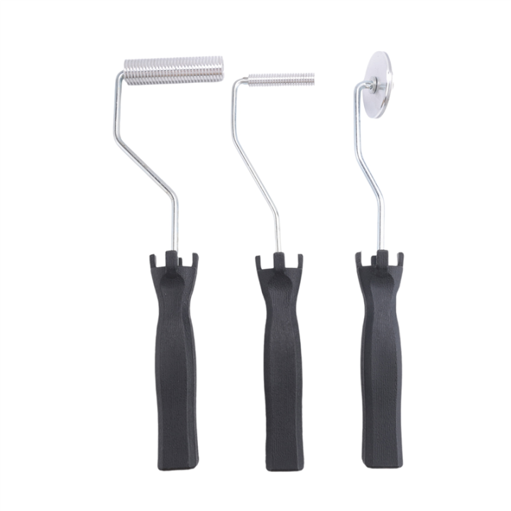 3PCS Alloy Roller Hand Lay-Up Tools Iberglass Bubble Laminating ...
