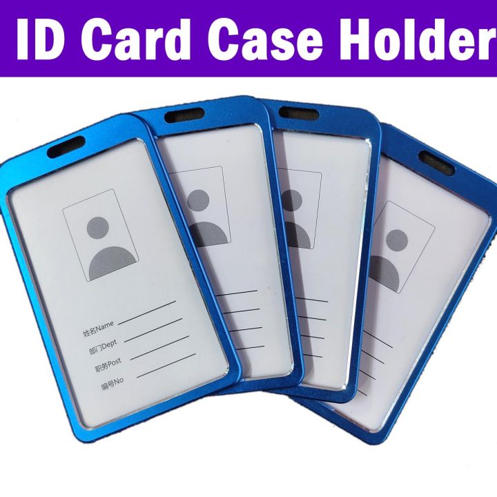 Aluminum Alloy Employee Name ID Card Cover Holder | Daraz.com.bd