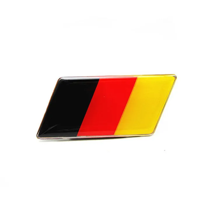 Germany Flag Logo Emblem Badge Decoration Car Stickers for golf/cc ...