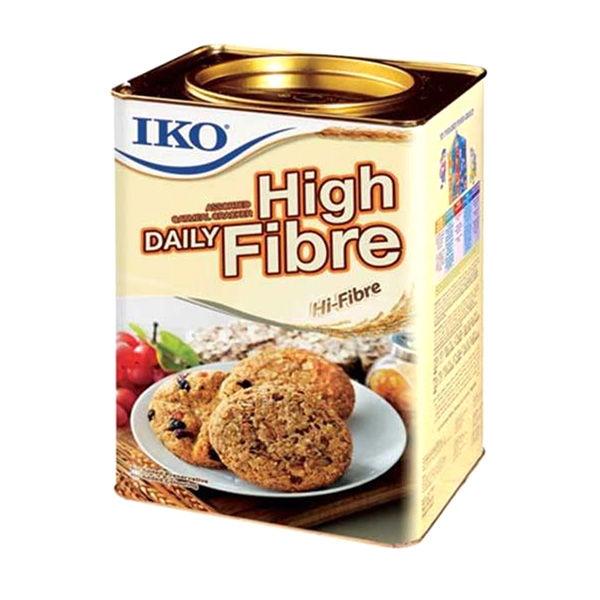IKO Assorted Daily High Fibre Biscuits (Sugar Free) - 700gm Tin | Daraz.com.bd
