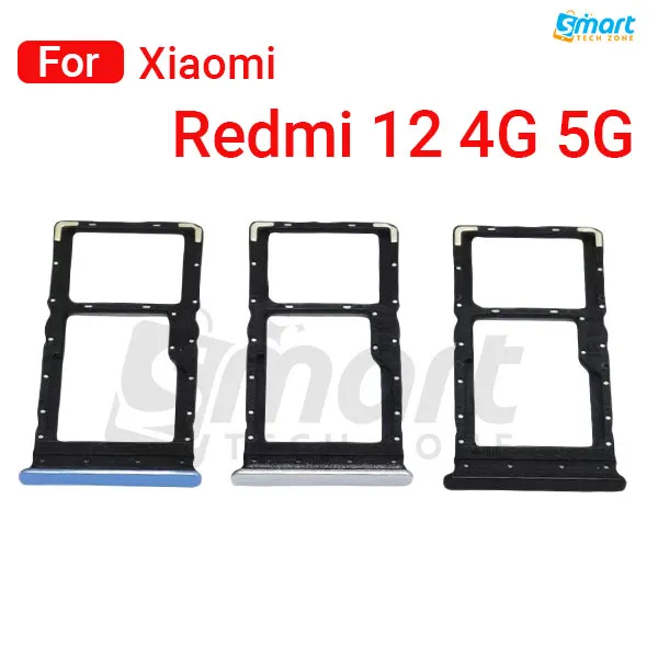 Xiaomi Redmi 12 4G 5G Sim Tray Micro SD Card Slot with Sim Ejector Pin ...