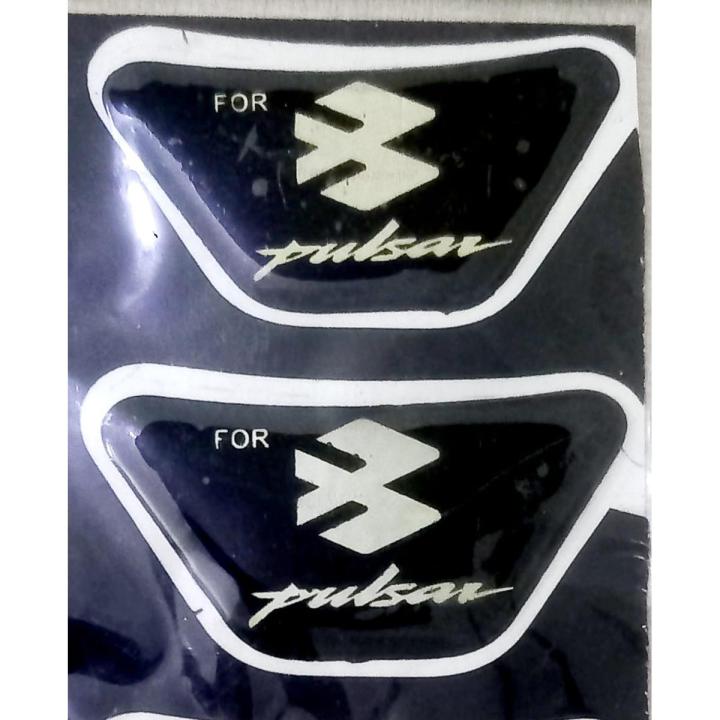 Bajaj windshield Ambush Brand Logo Sticker For Pulsar Motorcycle- 2 Pis ...