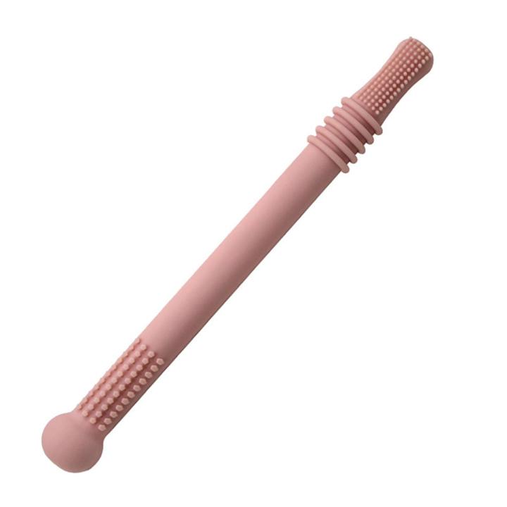 【Worldwide Delivery】 Molar Straw Baby Teether Baby Chewable Safe Baby ...